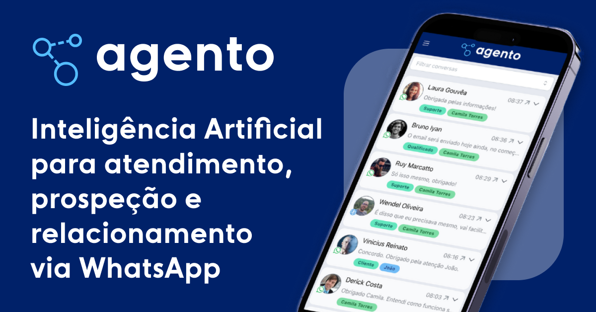 Agento - Inteligência Artificial para atendimento via WhatsApp